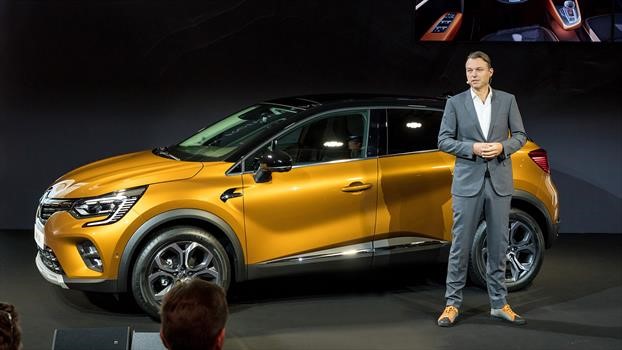Renault Captur se deja ver en Frankfurt 2019