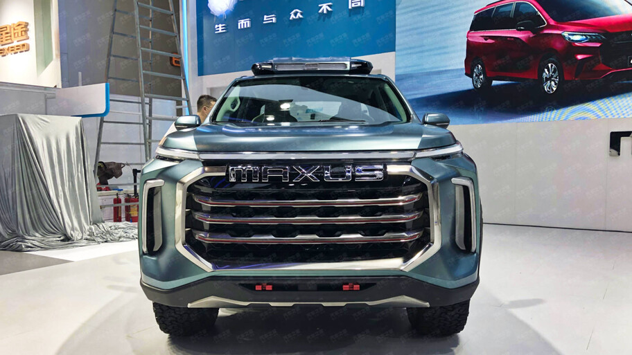Maxus ya prueba su nueva pick-up
