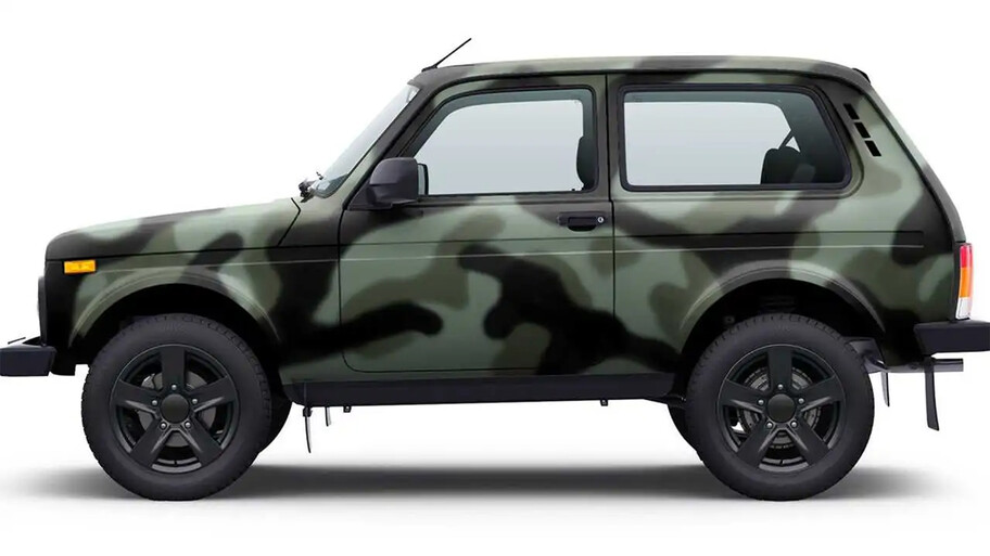 Lada Niva Legend 2021, camuflaje militar para el indestructible ...