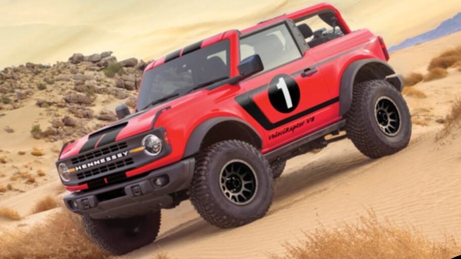 Hennessey se aproxima a la Ford Bronco Raptor