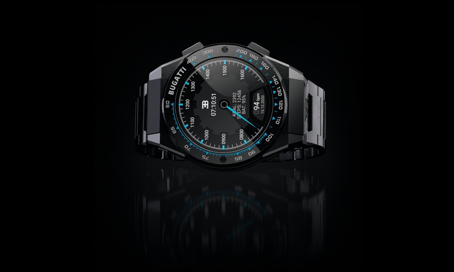 Bugatti nos muestra el reloj inteligente más lujoso del mundo