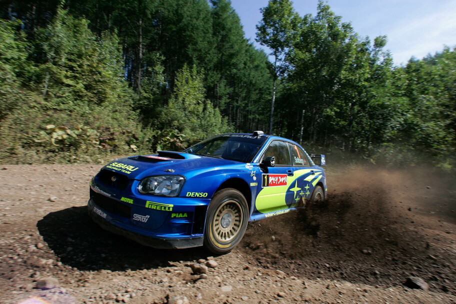 Este Subaru Impreza WRC 2004 con el que compitió Peter Solberg, está a la venta al mejor postor